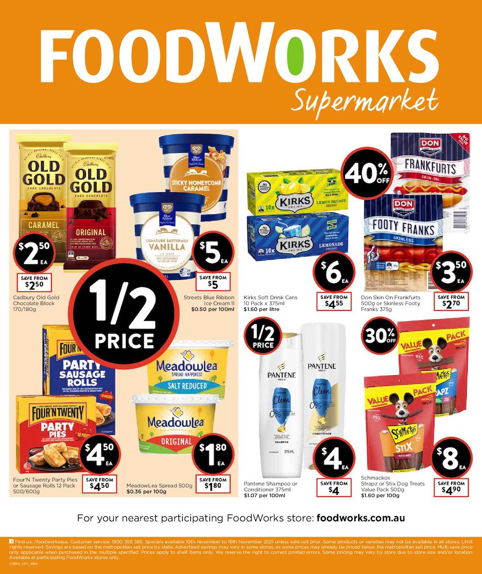 Foodworks Catalogue 10 - 16 Nov 2021 - Catalogue AU
