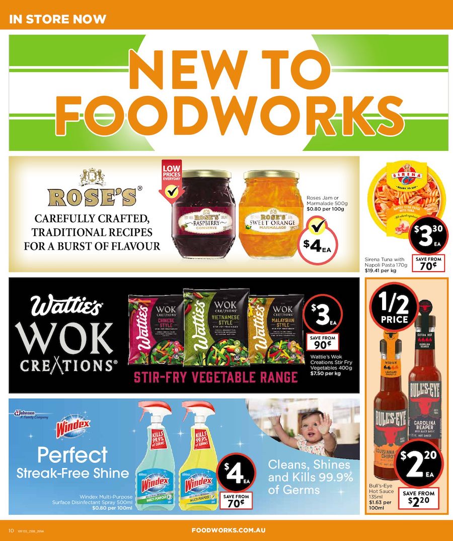 Foodworks Catalogue 25 - 31 Aug 2021 | Catalogue AU