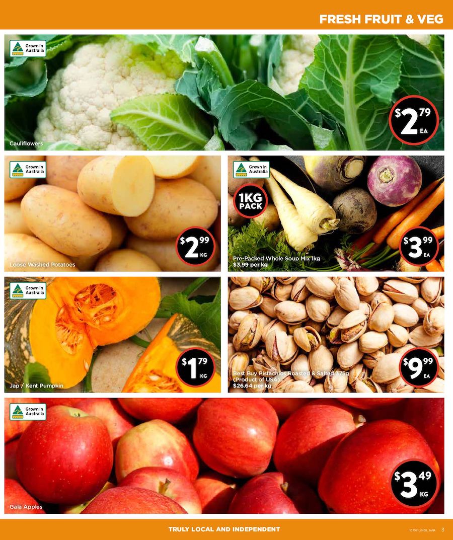 Foodworks Catalogue 4 - 10 Aug 2021 | Catalogue AU