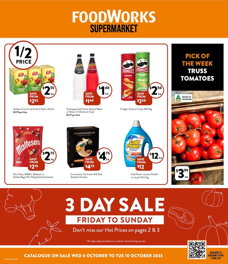 Foodworks Catalogue 4 - 10 Oct 2023 | Catalogue AU