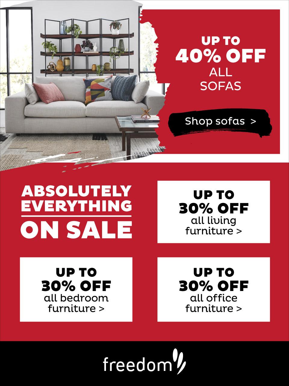 Freedom Furniture Catalogue 19 Dec - 23 Jan 2020 | Catalogue AU
