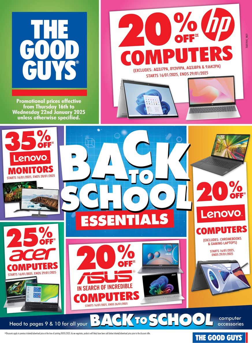 The Good Guys Catalogue 16 - 22 Jan 2025 | Catalogue AU