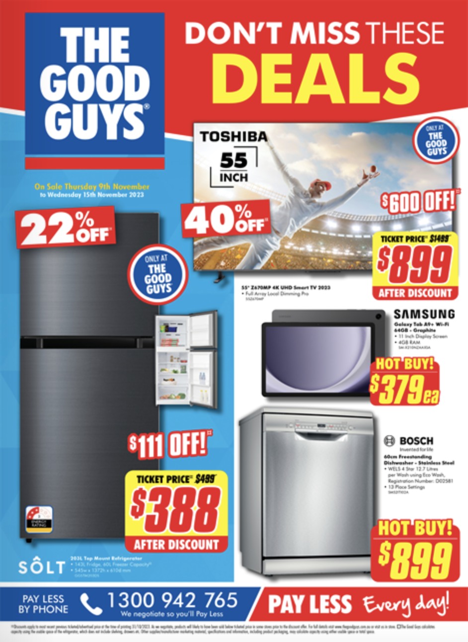 Good Guys Catalogue 8 - 15 Nov 2023 | Catalogue AU