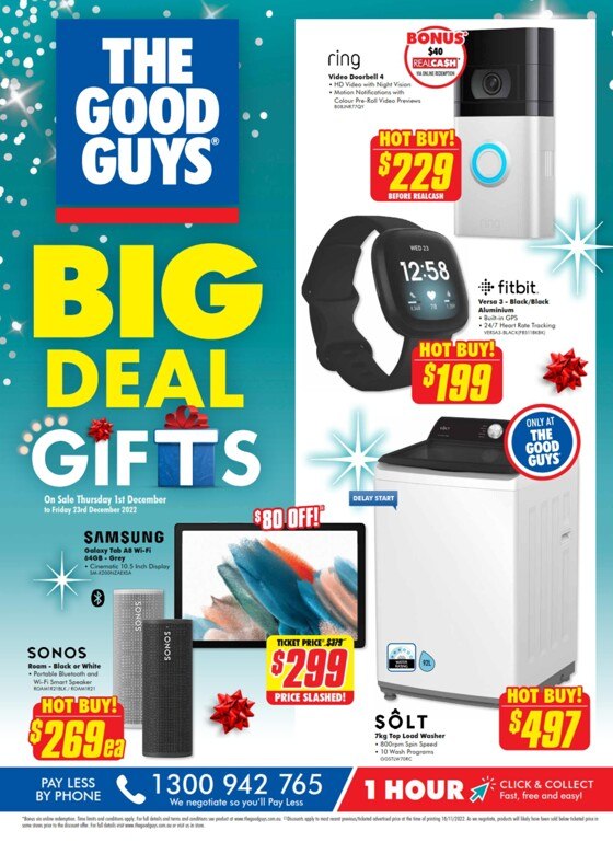 Good Guys Catalogue Christmas 1 - 23 Dec 2022 | Catalogue AU