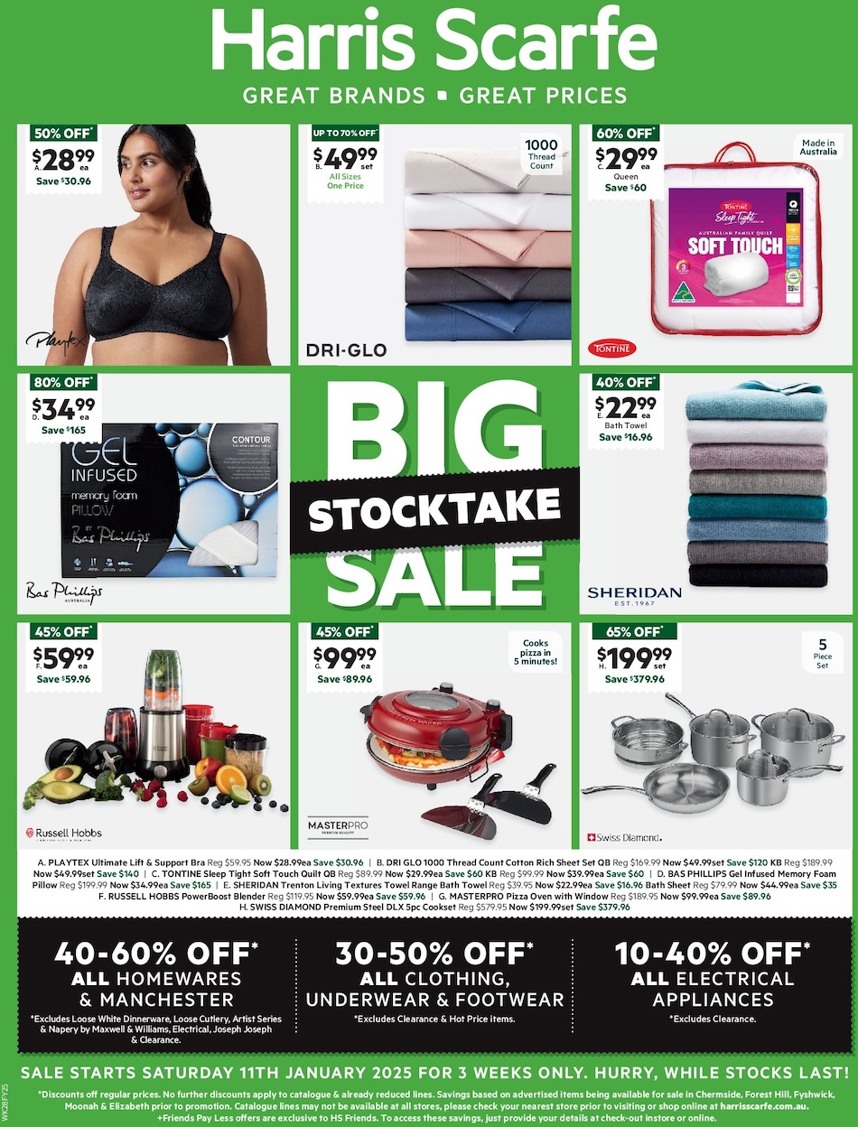 Harris Scarfe Catalogue 11 - 31 Jan 2025 | Catalogue AU