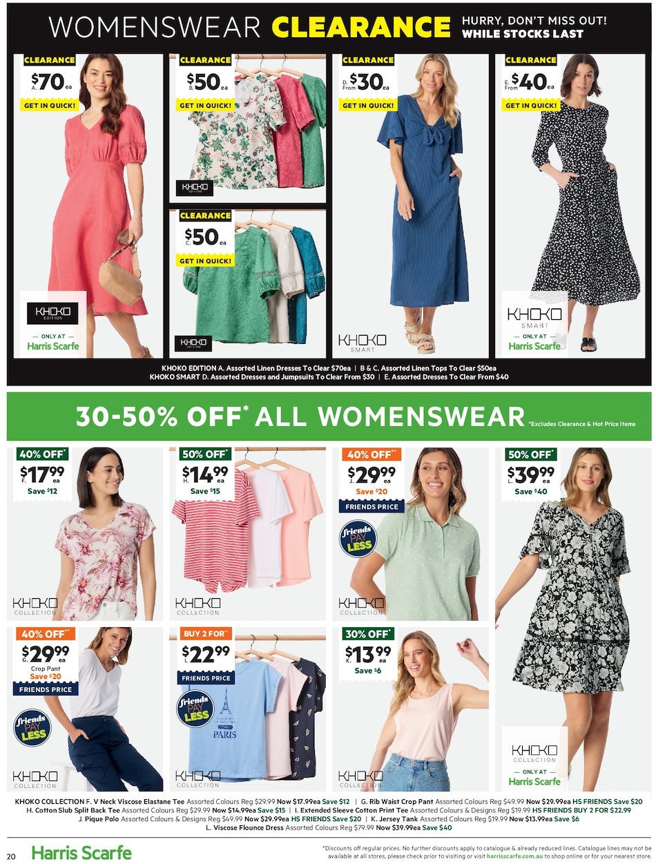 Harris Scarfe Catalogue 11 - 31 Jan 2025 | Catalogue AU