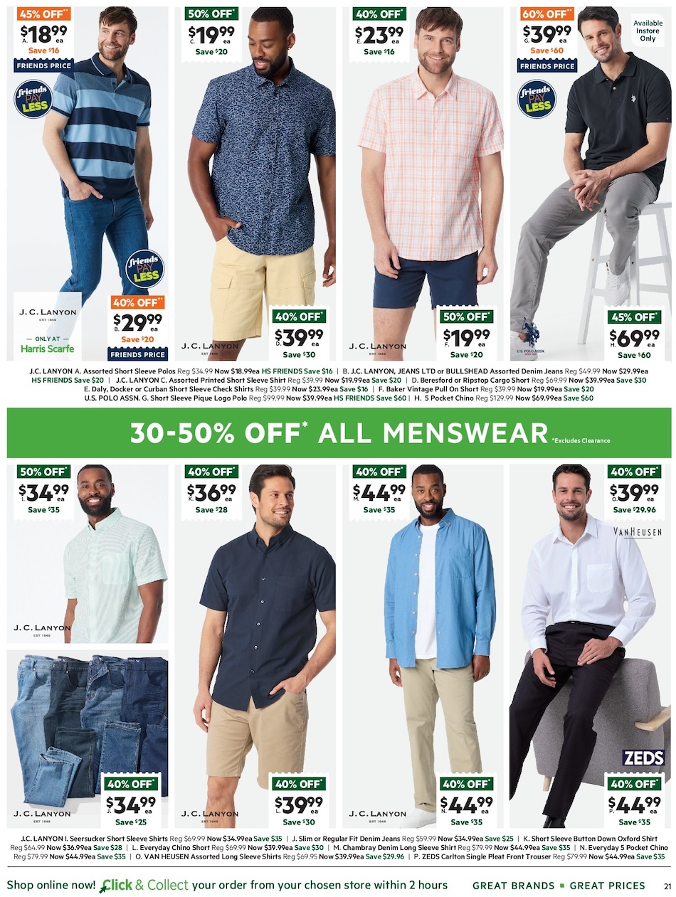 Harris Scarfe Catalogue 11 - 31 Jan 2025 | Catalogue AU