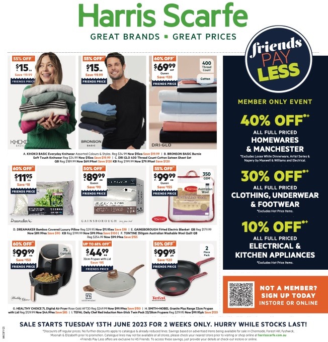 Harris Scarfe Catalogue 13 - 30 Jun 2023 | Catalogue AU