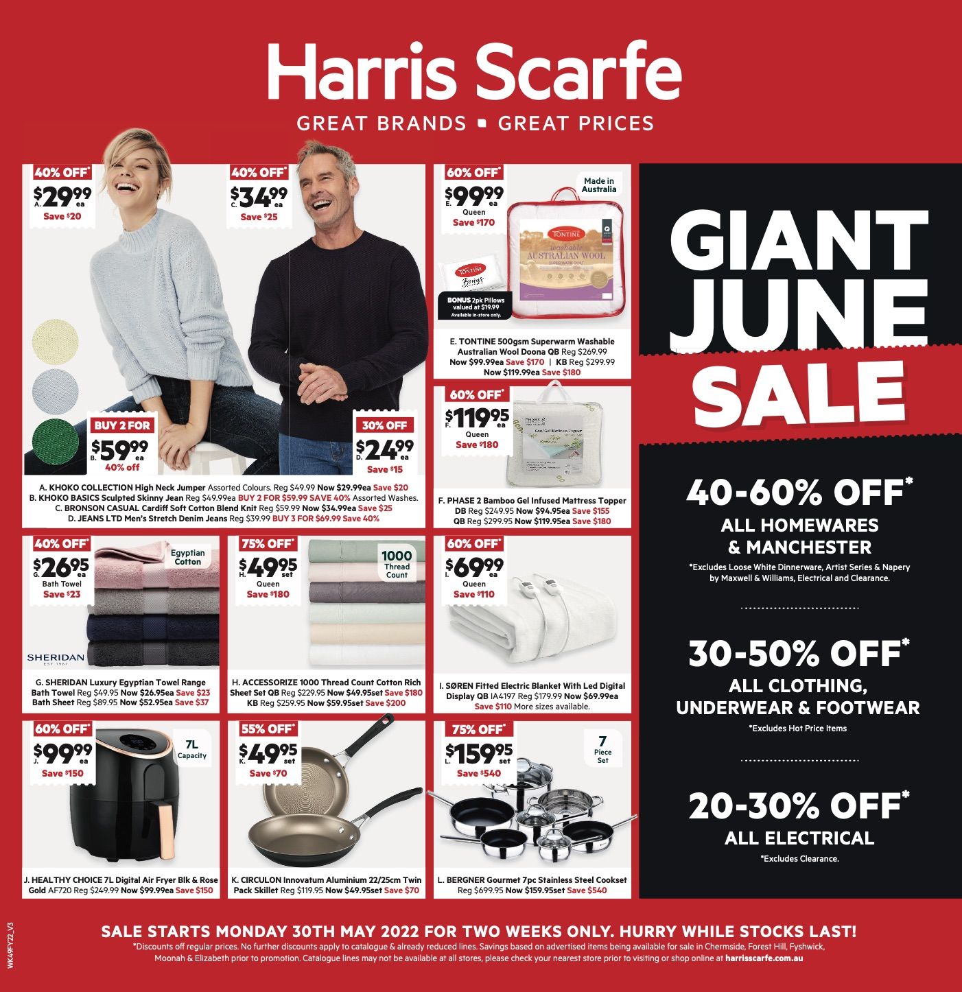 Harris Scarfe Catalogue 30 May 2022 | Catalogue AU