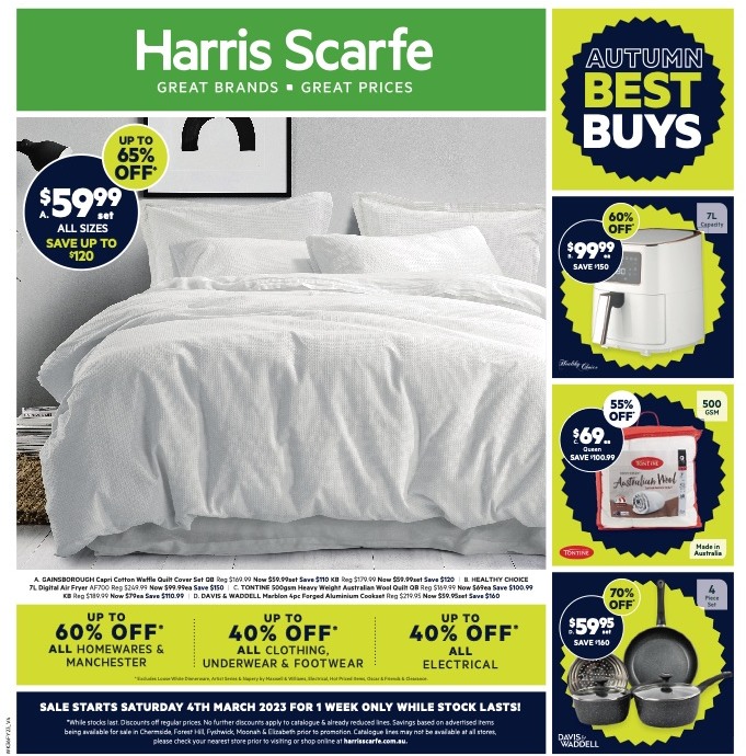 Harris Scarfe Catalogue 4 - 11 Mar 2023 | Catalogue AU