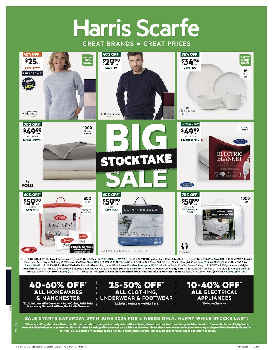 Harris Scarfe Catalogue Jul 2024 | Catalogue AU