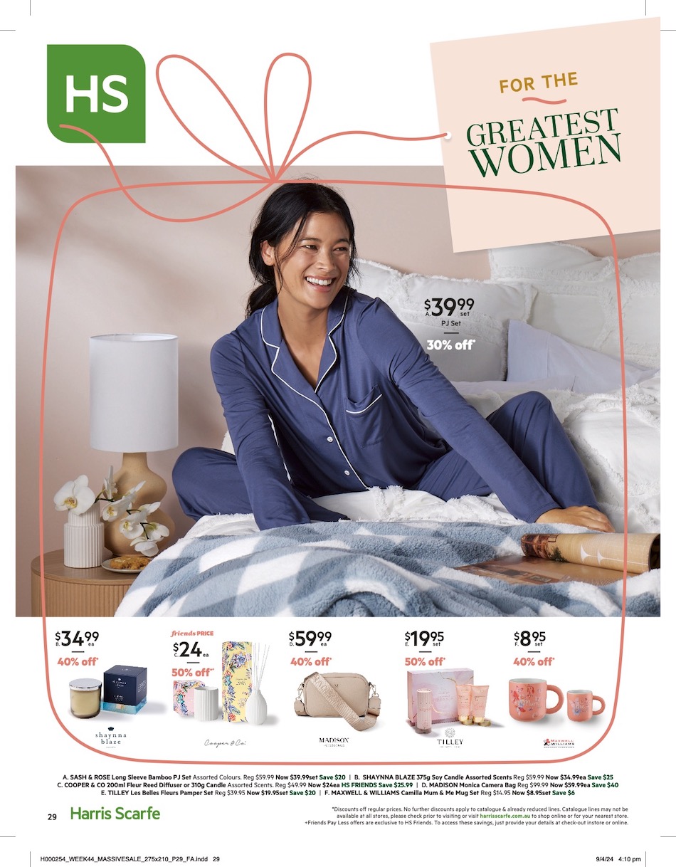 Harris Scarfe Catalogue Mother's Day 2024 | Catalogue AU