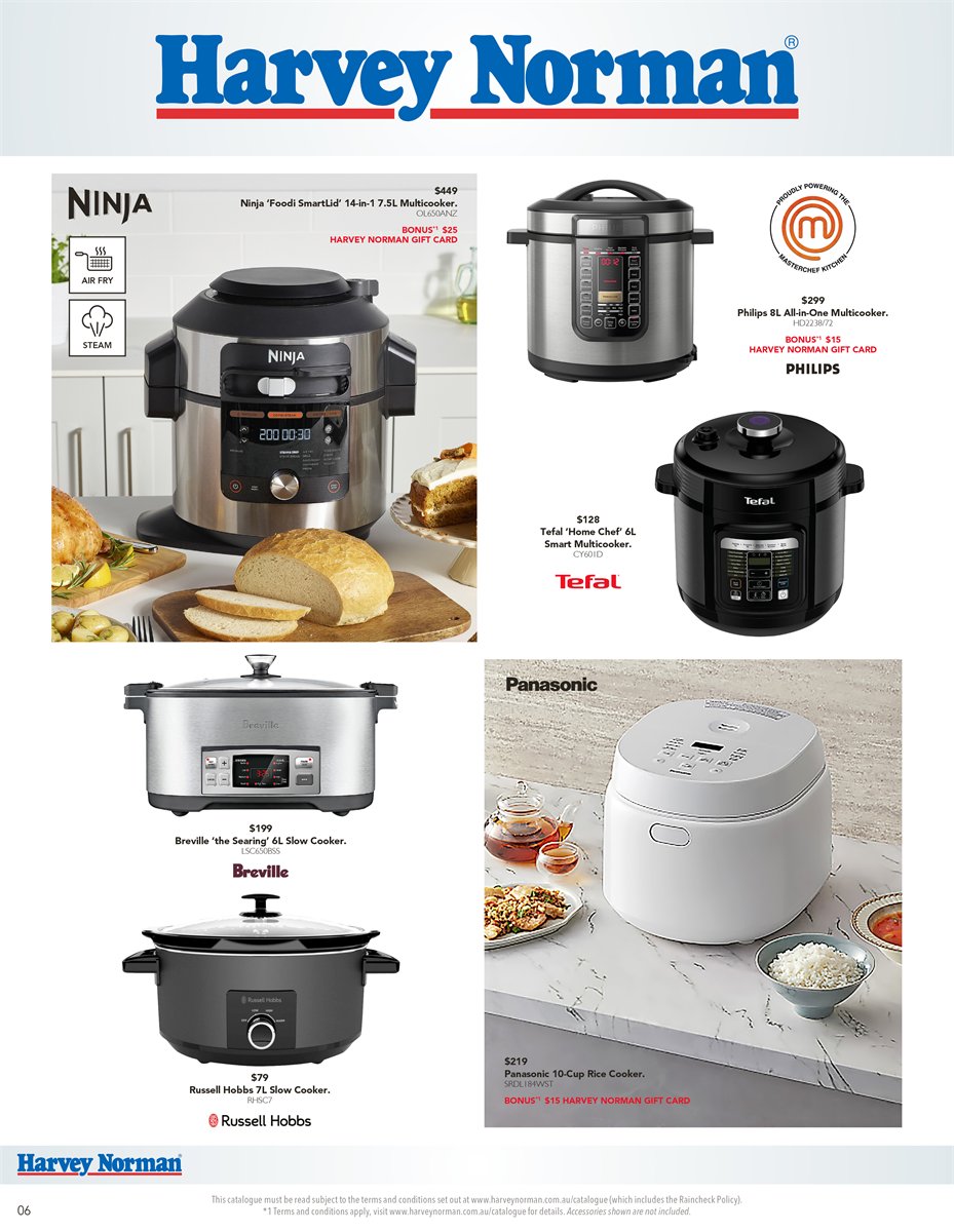 Harvey Norman Catalogue Electrical Small Appliance - May May 16 - 28 ...