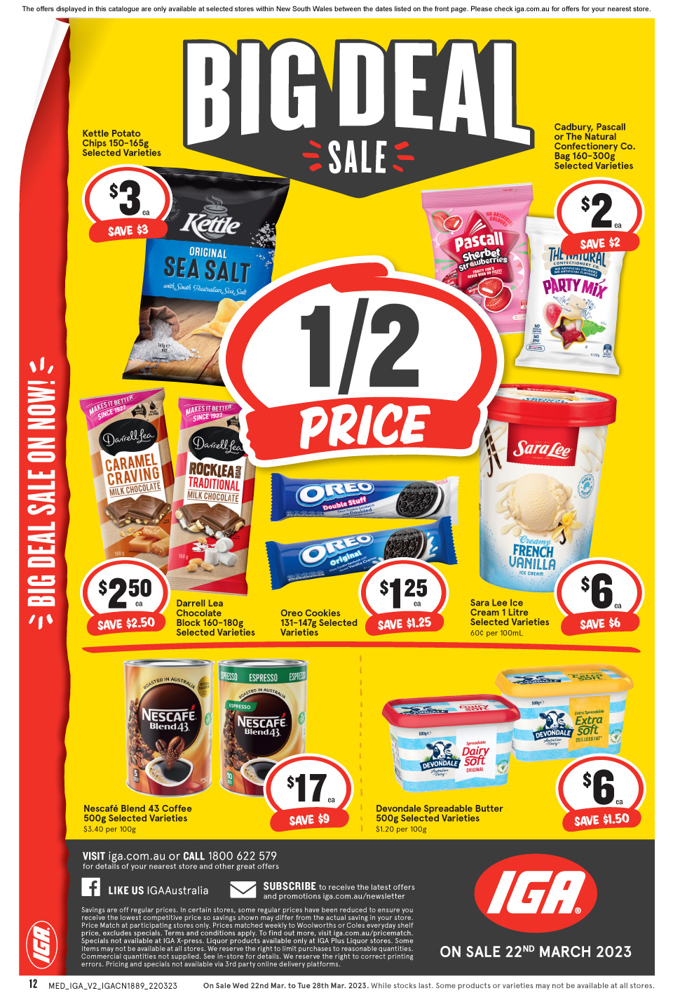 IGA Catalogue Sale 22 - 28 Mar 2023 - Catalogue AU