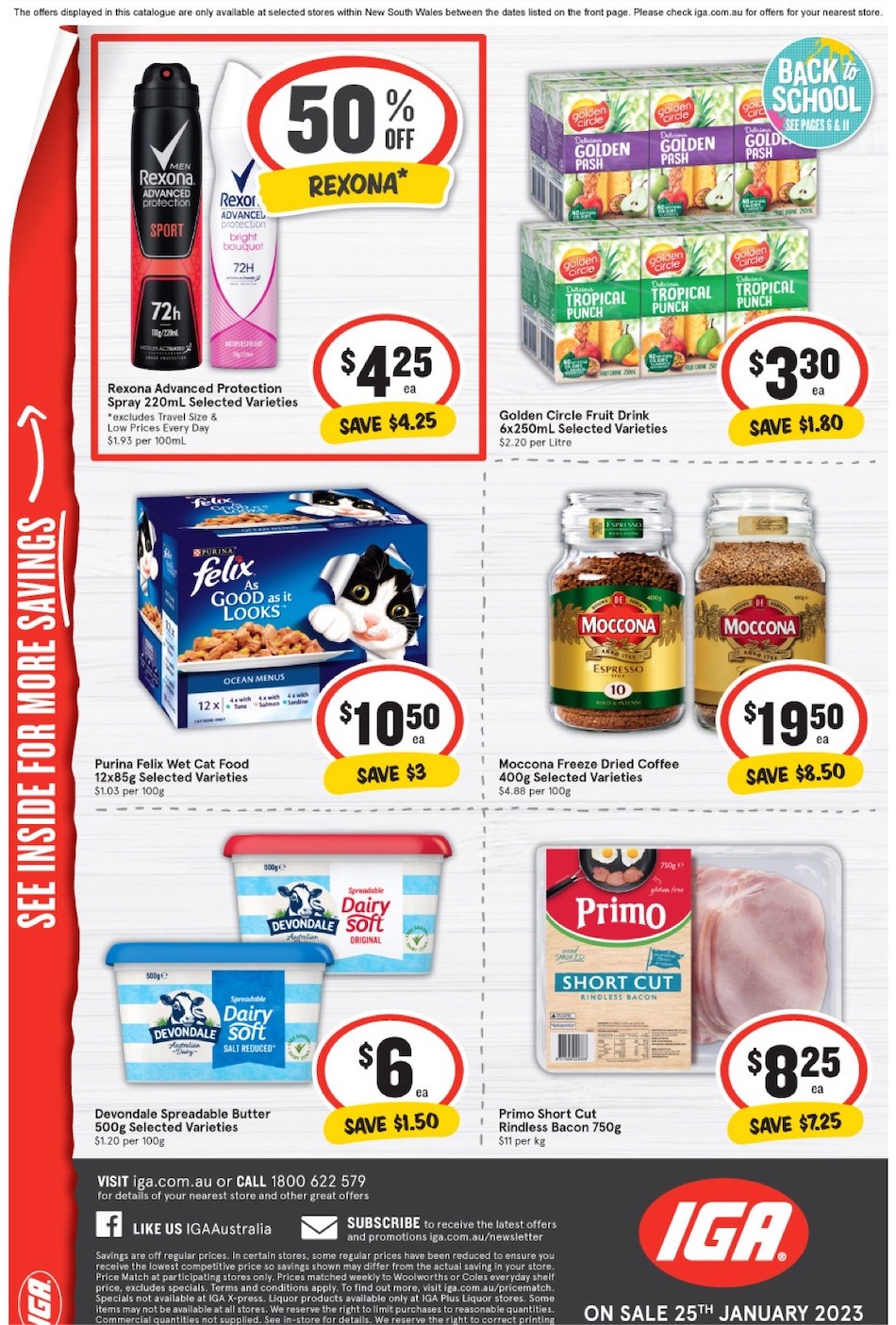 IGA Catalogue Sale 25 - 31 Jan 2023 | Catalogue AU