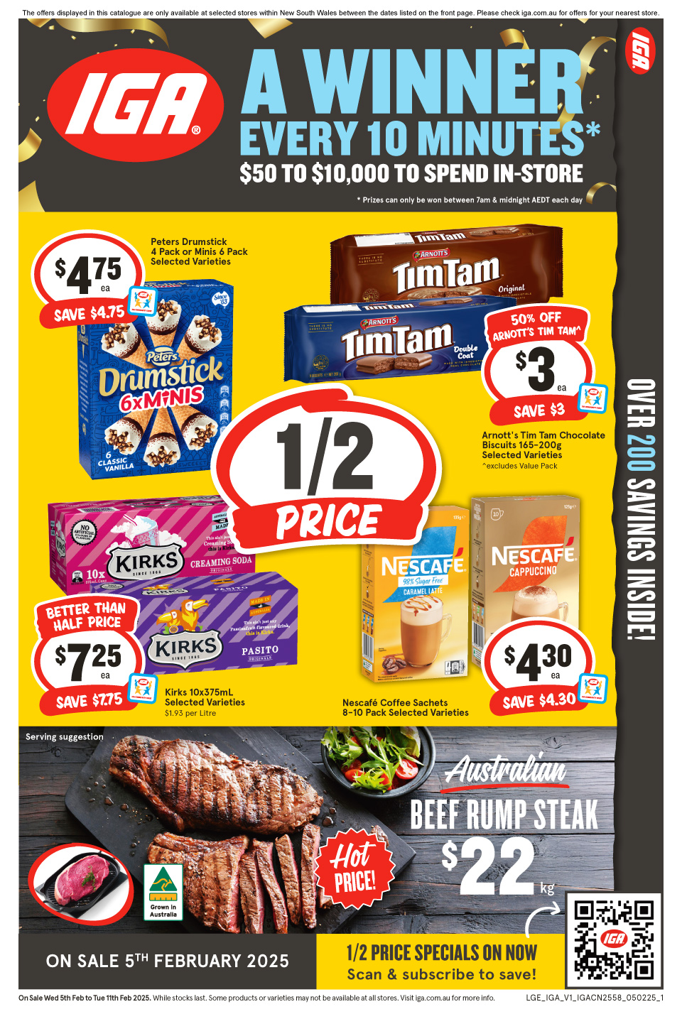 IGA Catalogue February 5 - 11, 2025 NSW Large V1 | Catalogue AU
