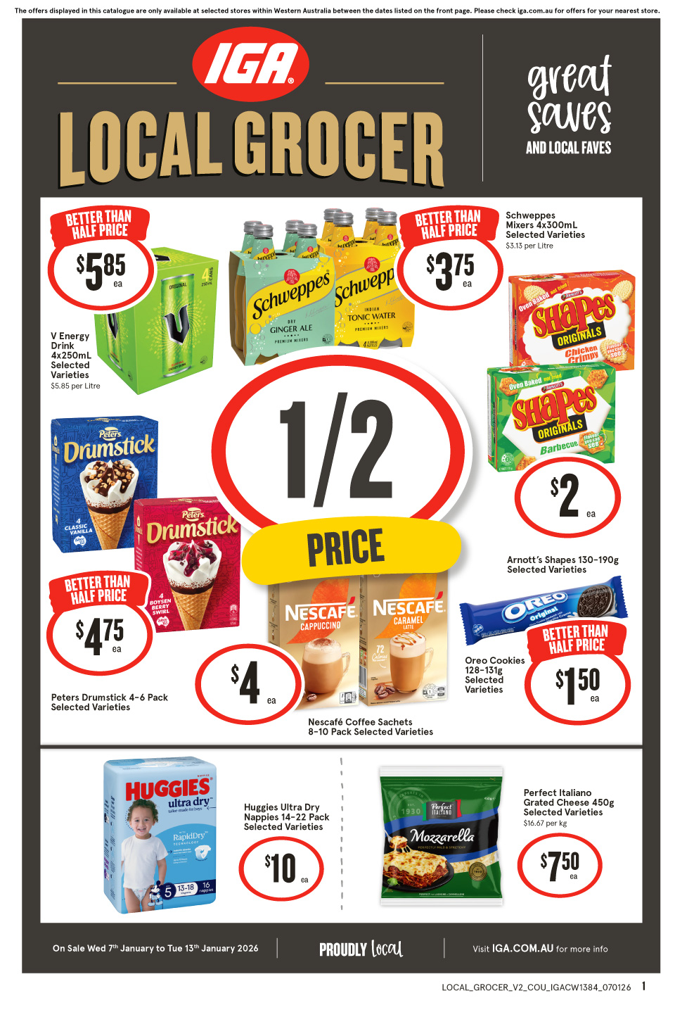 IGA Catalogue January 6 - 13, 2026 Local Grocer Country | Catalogue AU