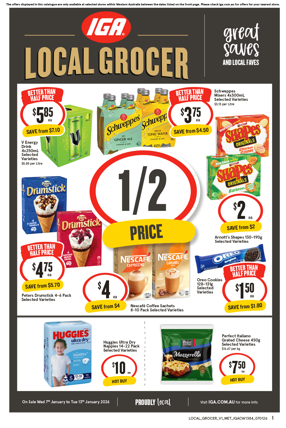 IGA Catalogue January 7 - 13, 2026 Local Grocer Metro | Catalogue AU