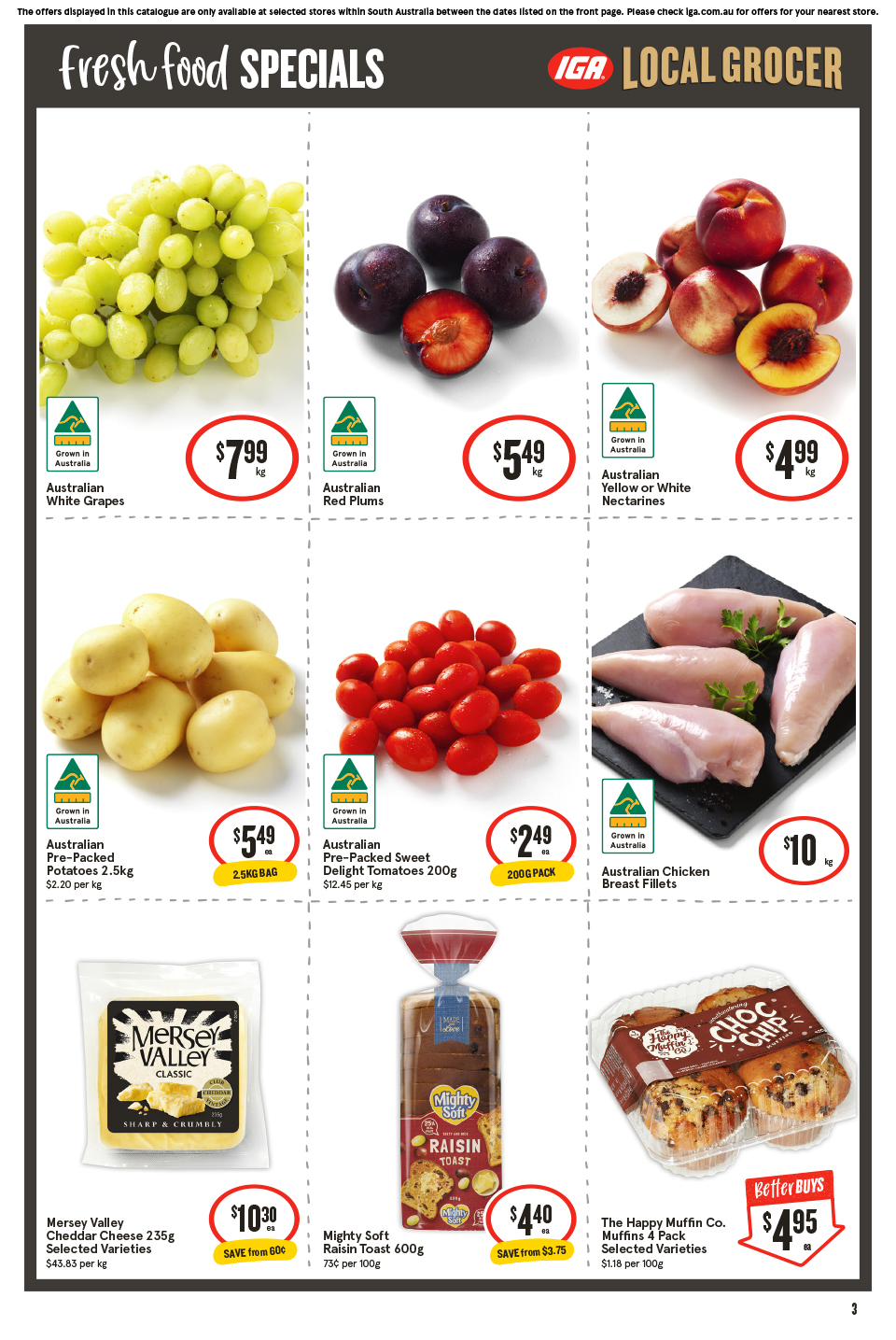 IGA Catalogue January 7 - 13, 2026 SA Local Grocer | Catalogue AU
