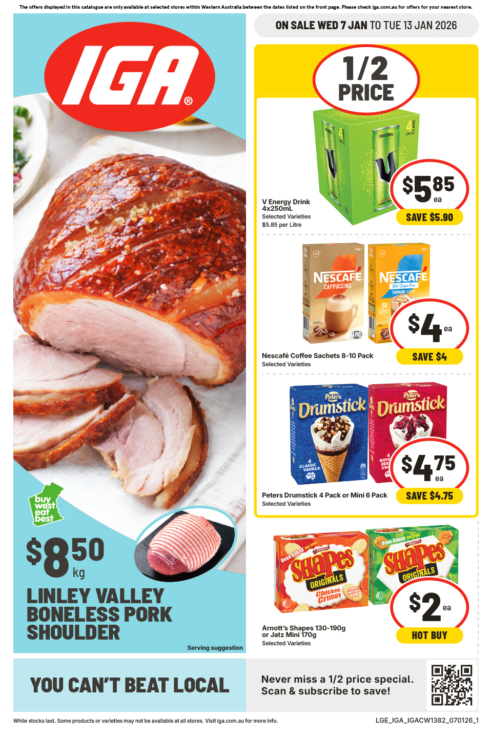 IGA Catalogue January 7 - 13, 2026 WA Large | Catalogue AU