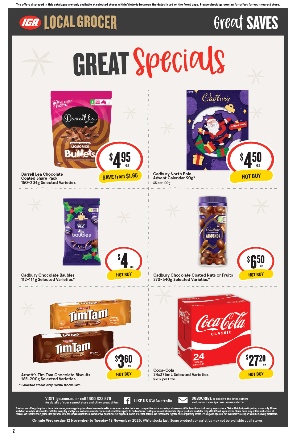 IGA Catalogue November 12 - 18, 2025 VIC Local Grocer | Catalogue AU