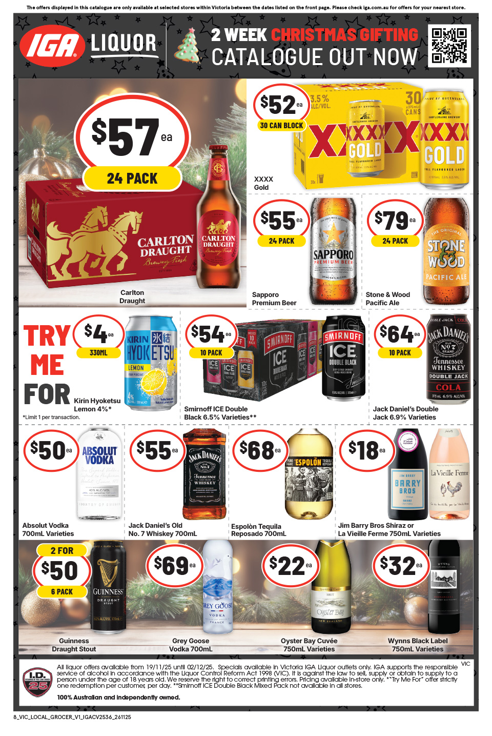 IGA Catalogue November 26 - December 2, 2025 VIC Local Grocer ...
