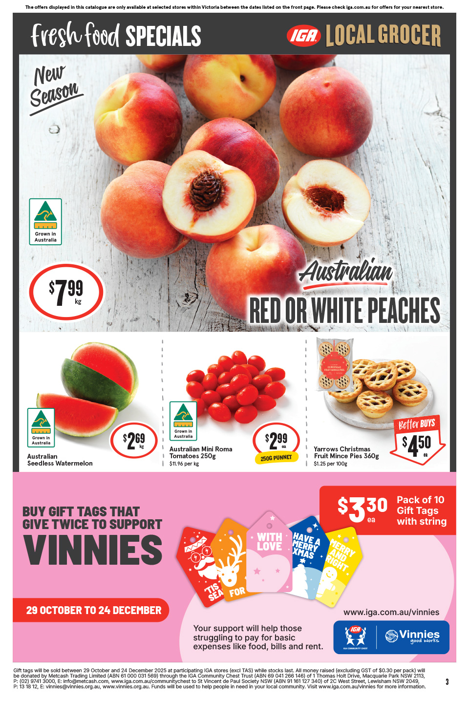 IGA Catalogue November 26 - December 2, 2025 VIC Local Grocer ...