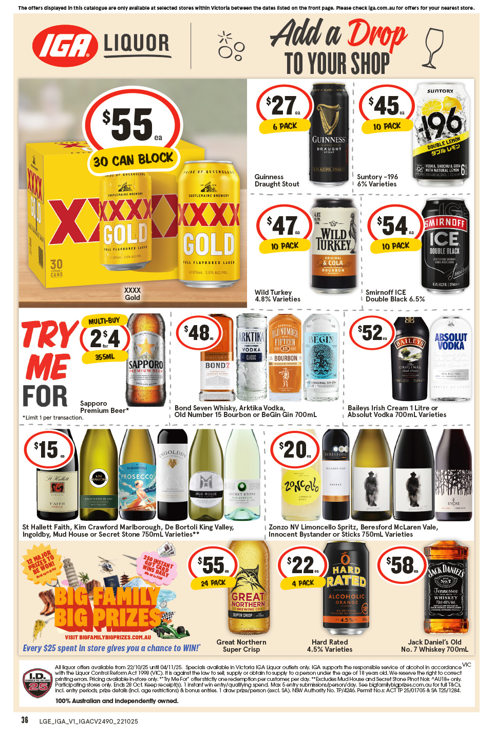 IGA Catalogue October 22 - 28, 2025 VIC Large V1 | Catalogue AU