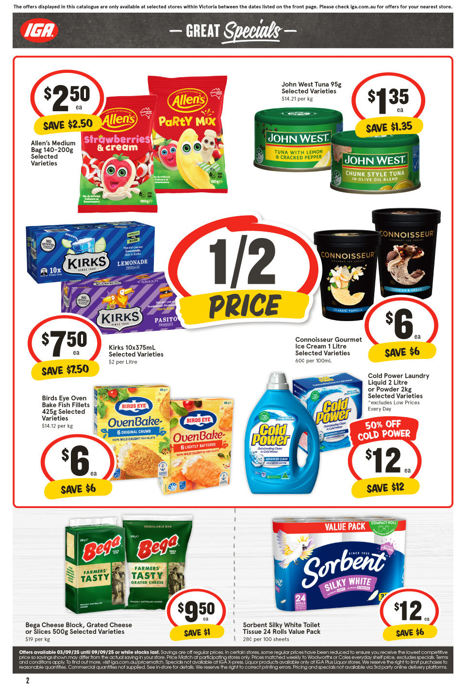 IGA Catalogue September 2 - 9, 2025 VIC Medium | Catalogue AU