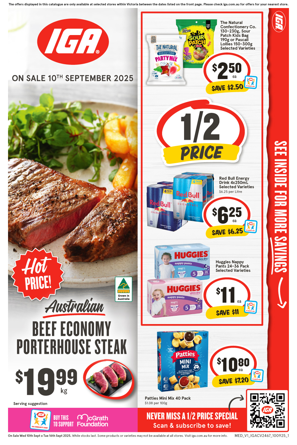 IGA Catalogue September 9 - 16, 2025 VIC Medium | Catalogue AU
