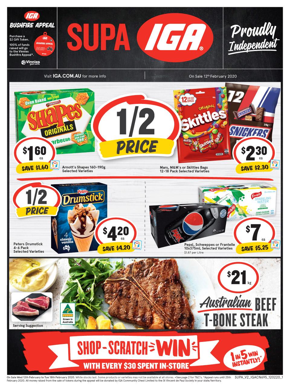 IGA Catalogue Supa 12 - 18 Feb 2020 | Catalogue AU