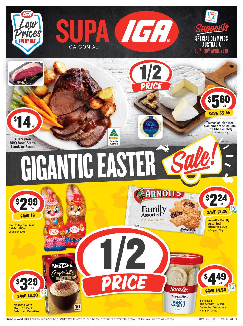 IGA Catalogue Supa Easter 17 - 23 Apr 2019 - Catalogue AU