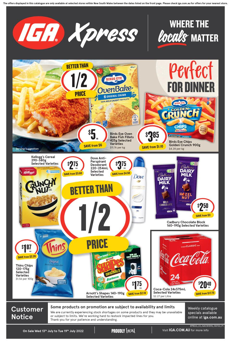 IGA Catalogue Xpress 13 - 19 Jul 2022 | Catalogue AU