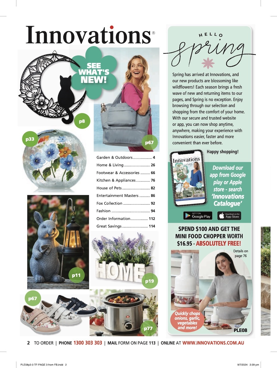 Innovations Catalogue Aug 2024 | Catalogue AU