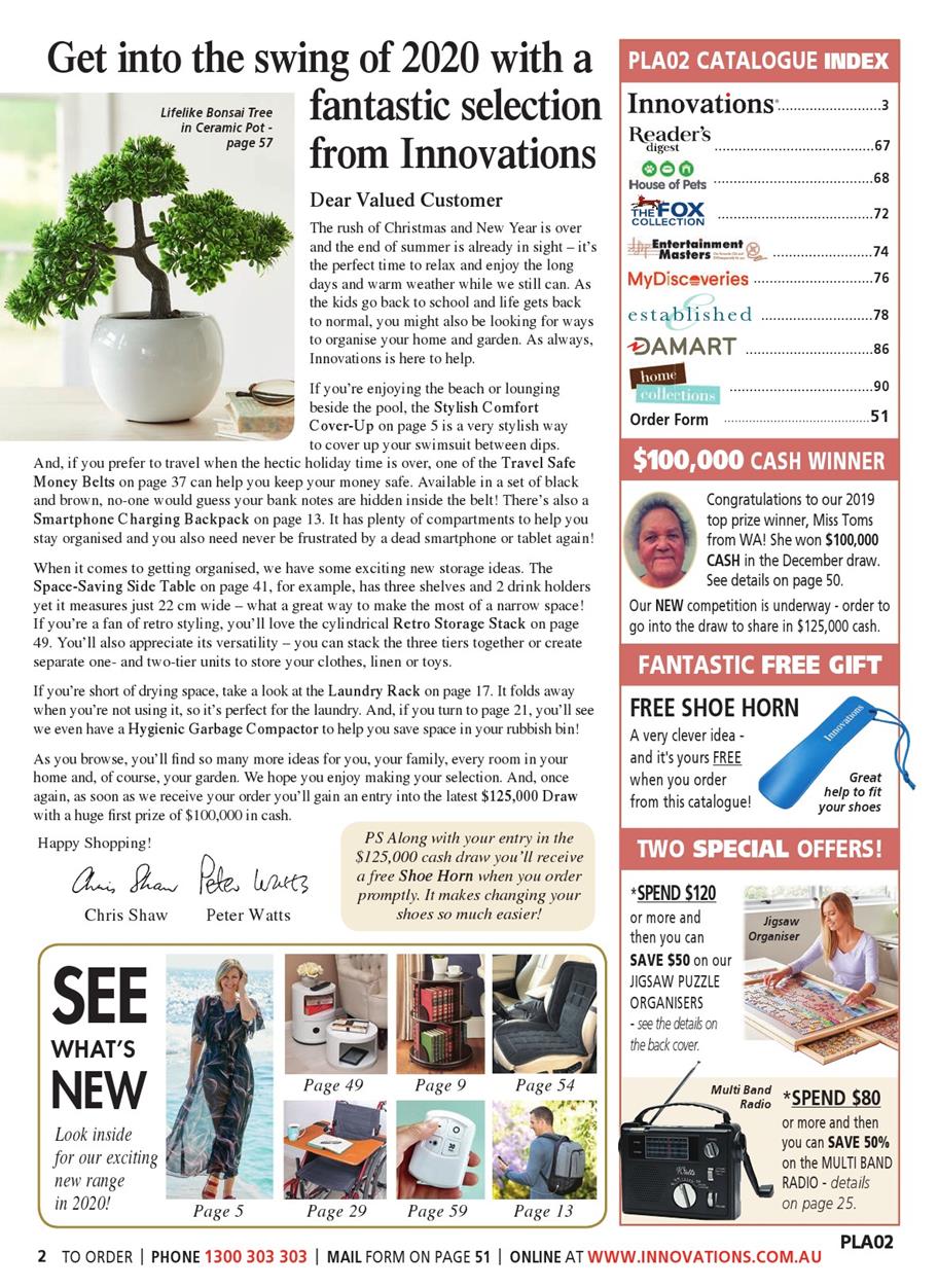 Innovations Catalogue Autumn 2020 | Catalogue AU