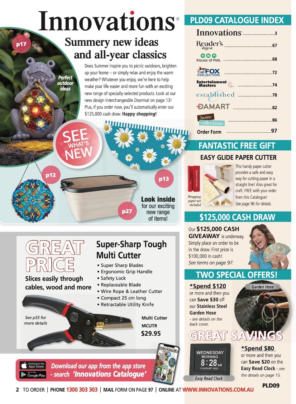 Innovations Catalogue Summer 2023 | Catalogue AU