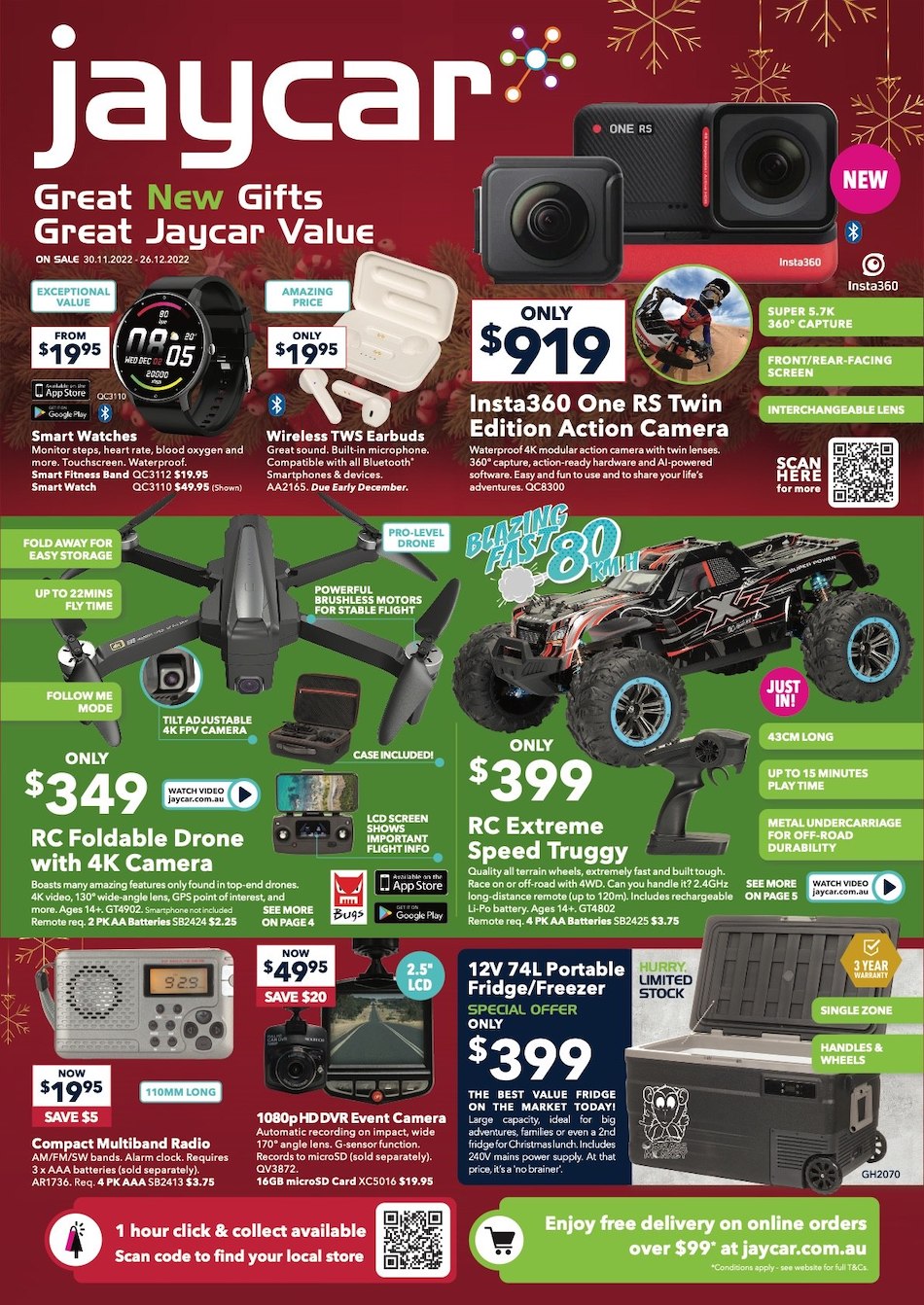 Jaycar Catalogue Christmas 30 Nov - 26 Dec 2022 - Catalogue AU