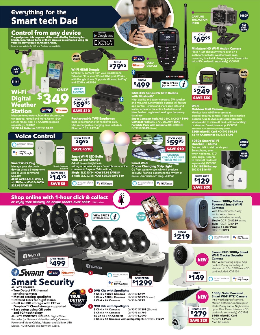 Jaycar Catalogue Fathers Day August 2021 | Catalogue AU