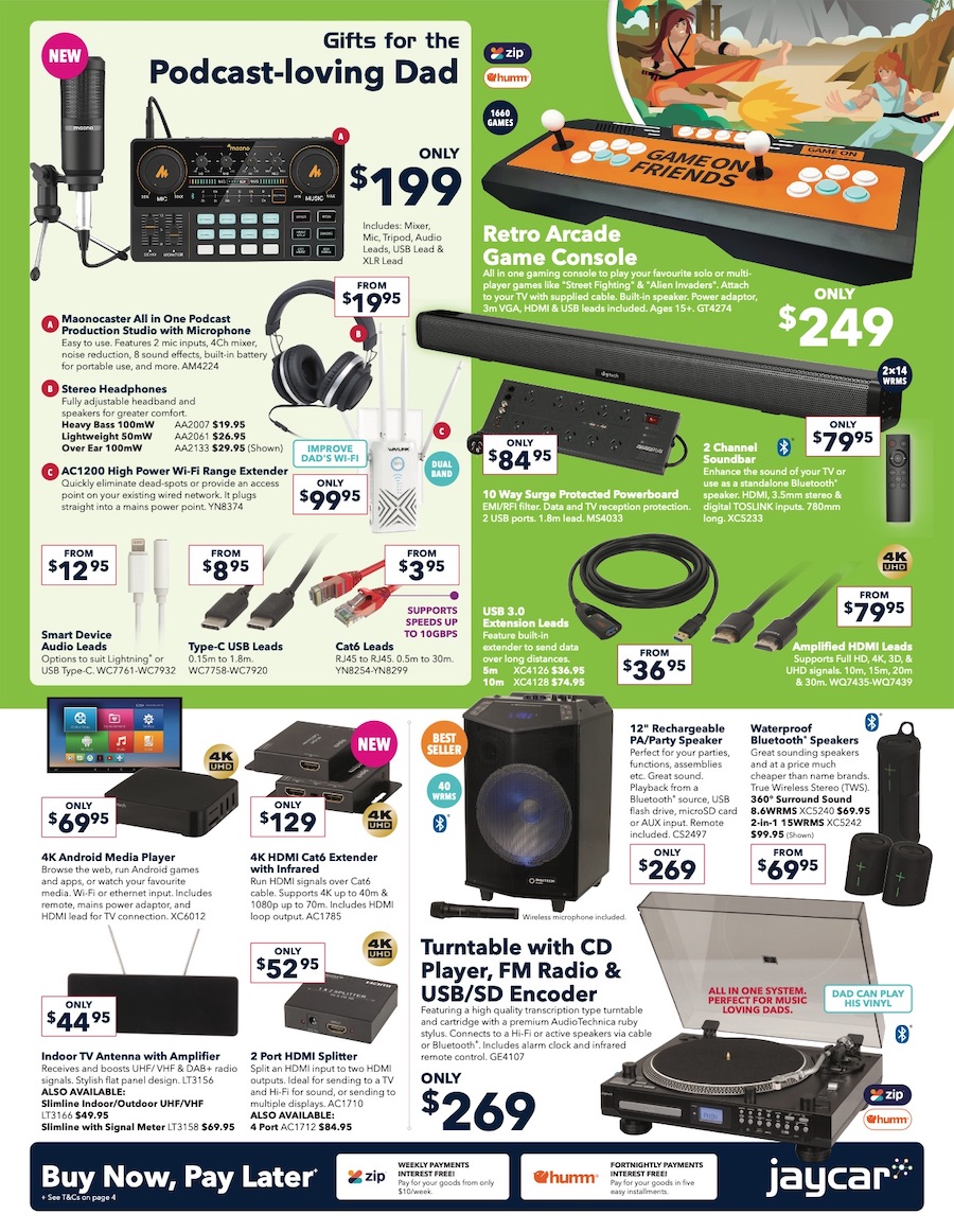 Jaycar Catalogue Fathers Day August 2021 | Catalogue AU