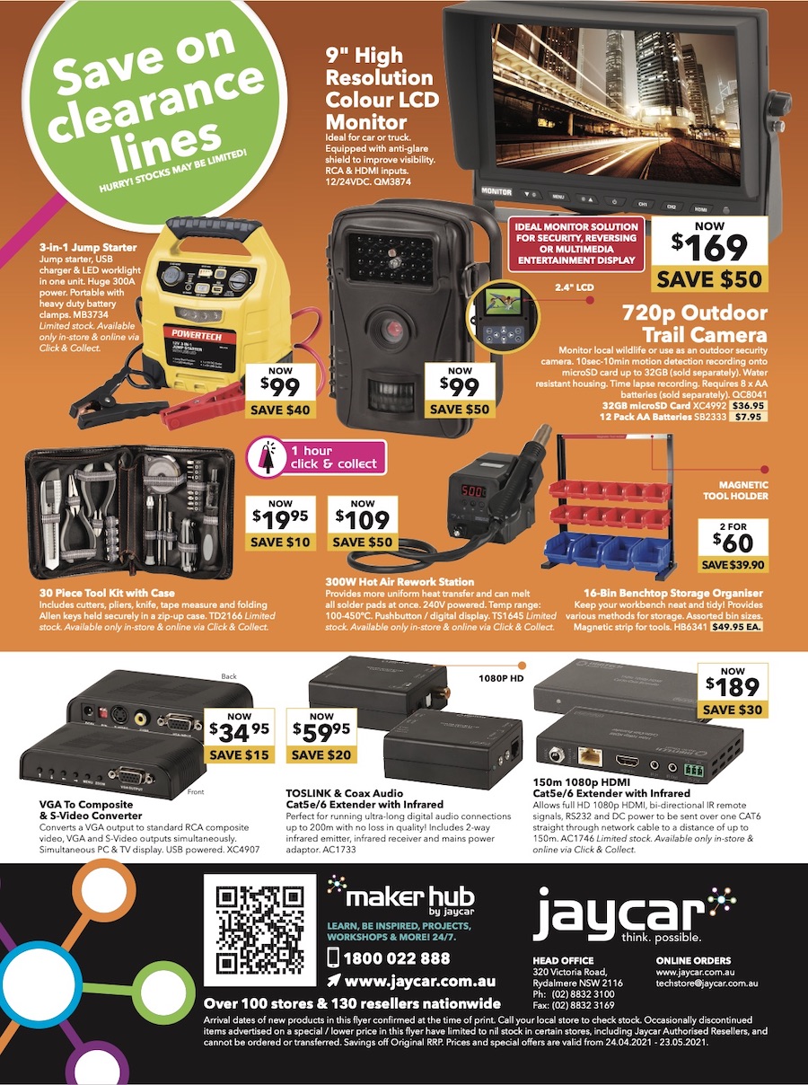 Jaycar Catalogue May 2021 - Catalogue AU