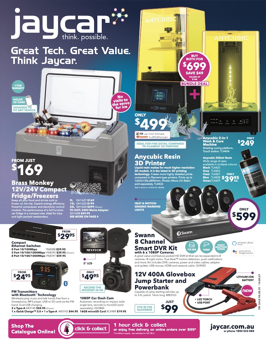 Jaycar Catalogue May Tech Deals 2021 | Catalogue AU