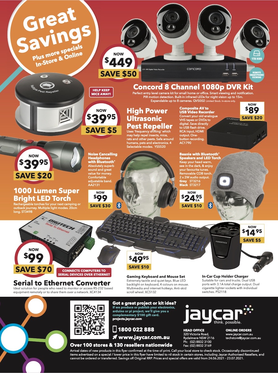 Jaycar Catalogue Mid-Year Sale 2021 | Catalogue AU