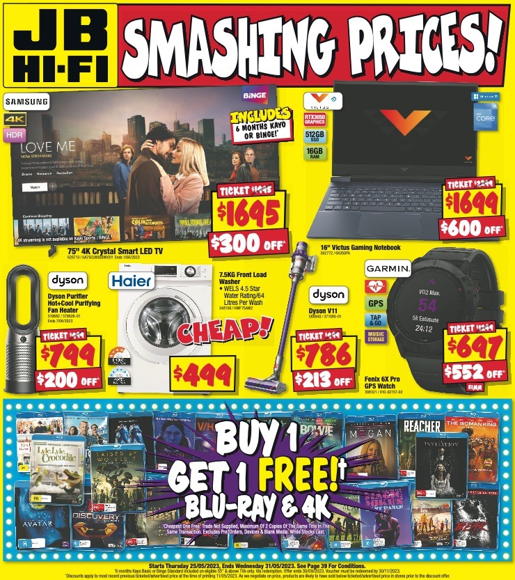 JB Hi-Fi Catalogue 25 - 31 May 2023 | Catalogue AU