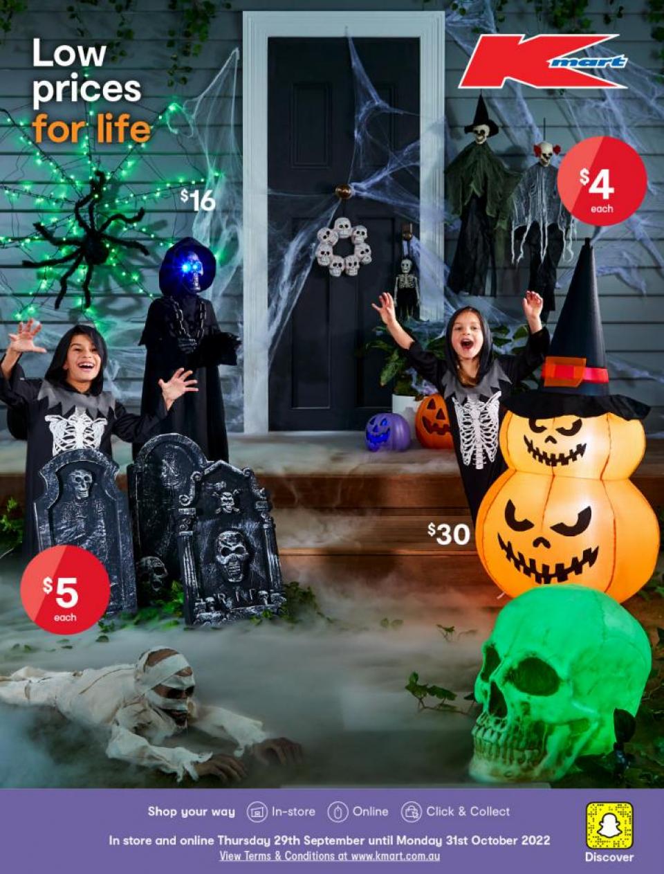 Kmart Catalogue Halloween 29 Sep - 31 Oct 2022 - Catalogue AU