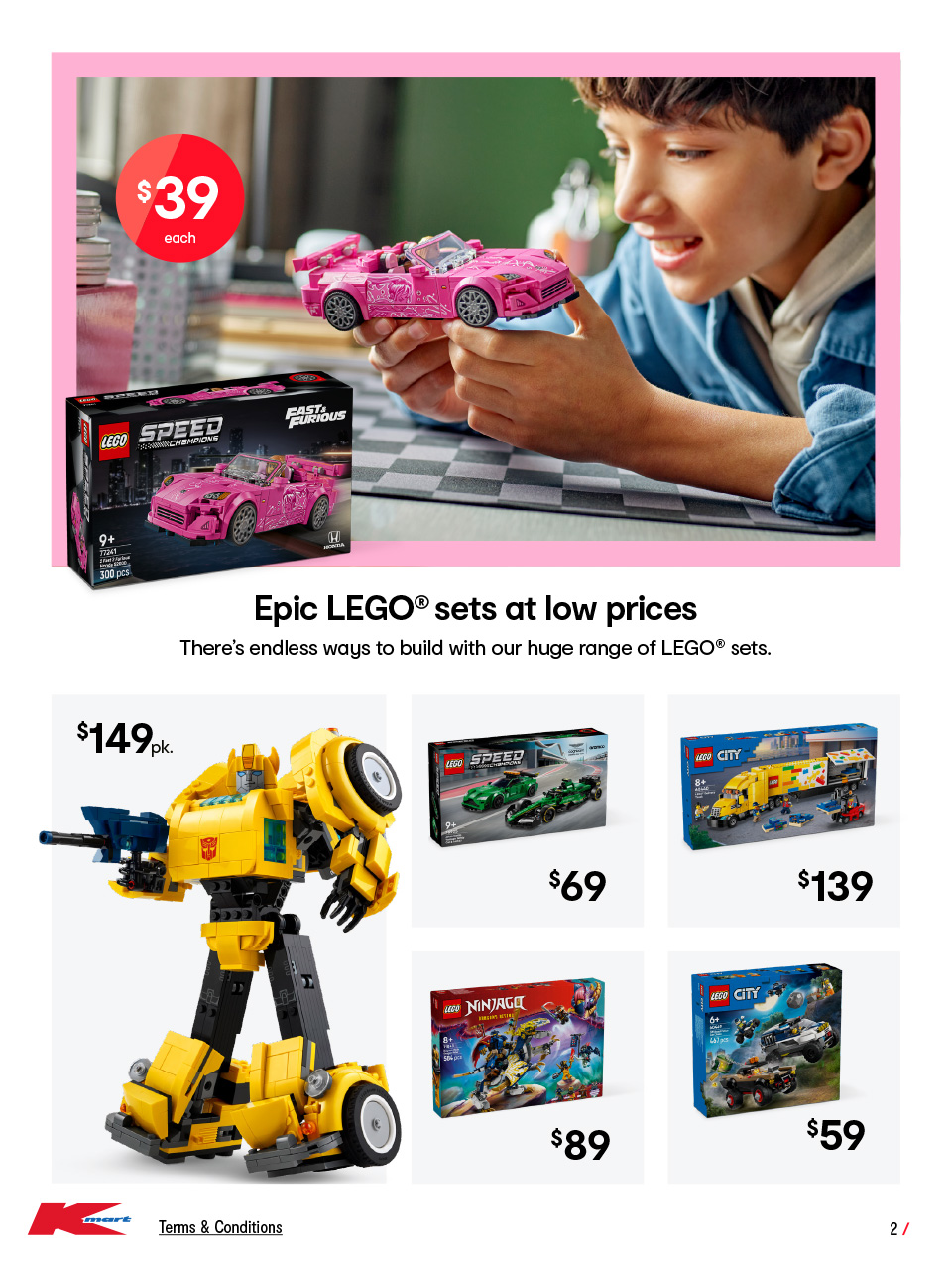 LEGO Kmart Catalogue October 15 - December 24, 2025 2025 | Catalogue AU