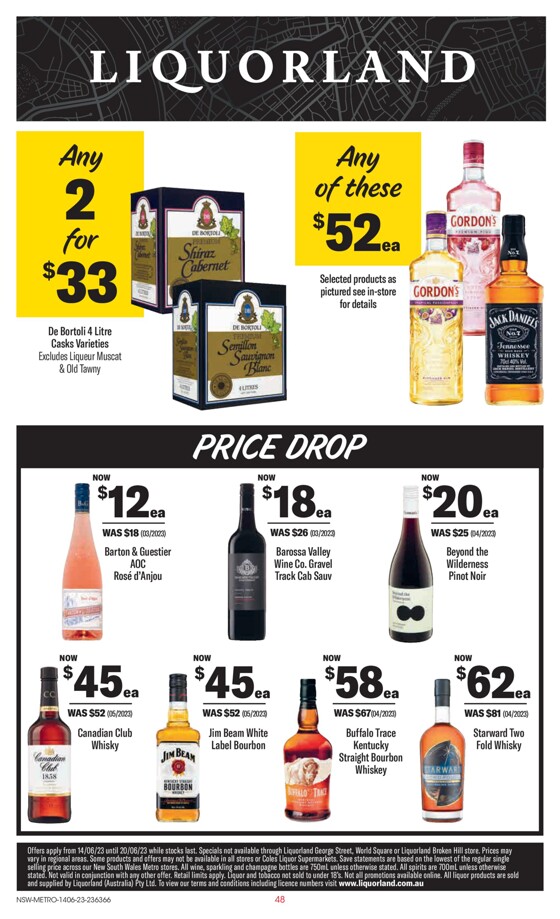 Liquorland Catalogue 14 - 20 Jun 2023 | Catalogue AU