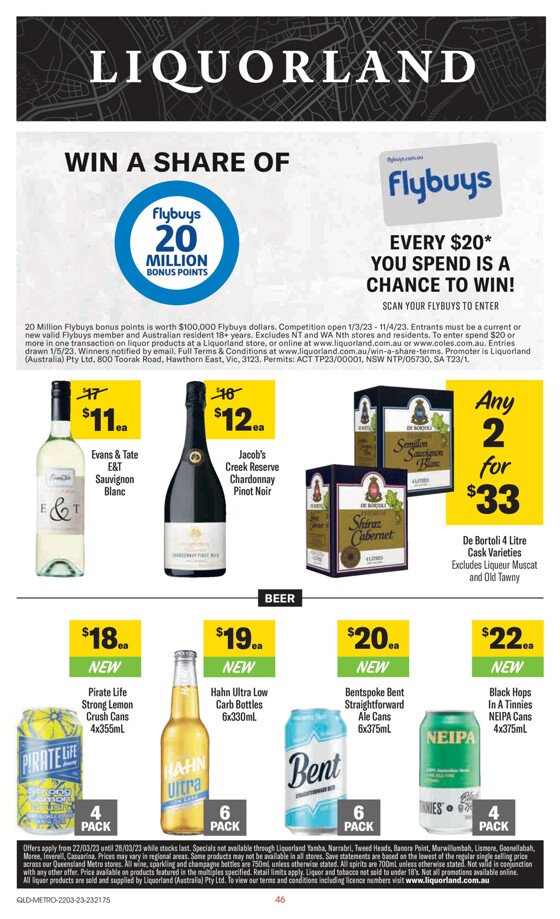 Liquorland Catalogue 22 - 28 Mar 2023 | Catalogue AU
