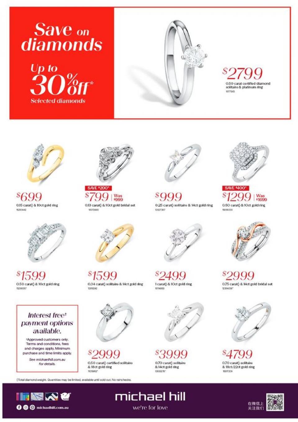 Michael Hill Catalogue 1 - 17 Jan 2021 | Catalogue AU