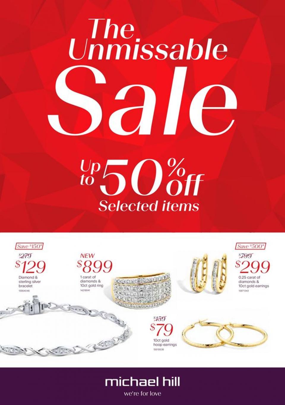 Michael Hill Catalogue Half-Price Sale June 2019 | Catalogue AU