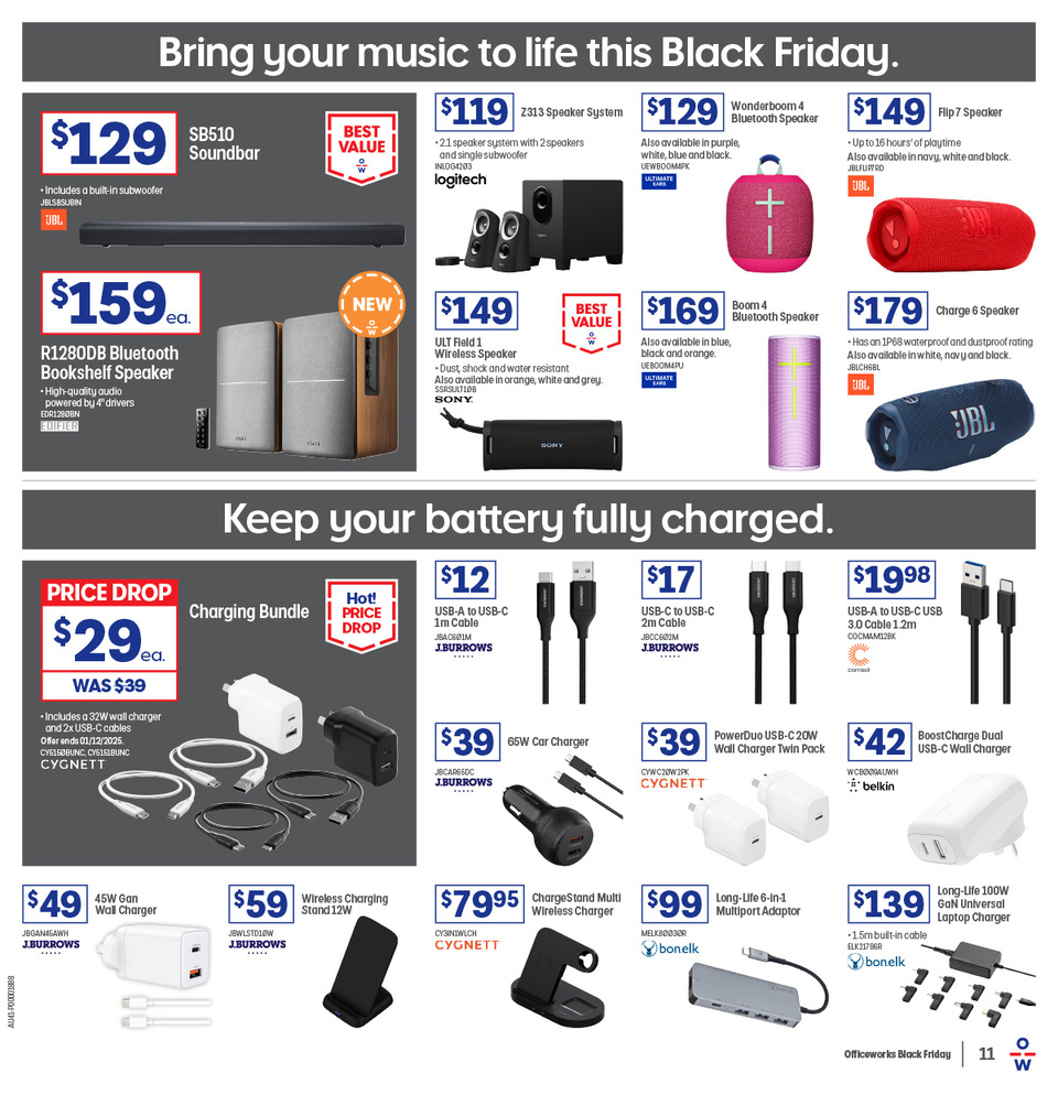 Black Friday Officeworks Catalogue November 16 - December 1, 2025 ...